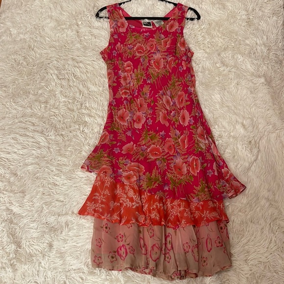 Phool | Dresses | Vintage Phool Floral Long Dress | Poshmark